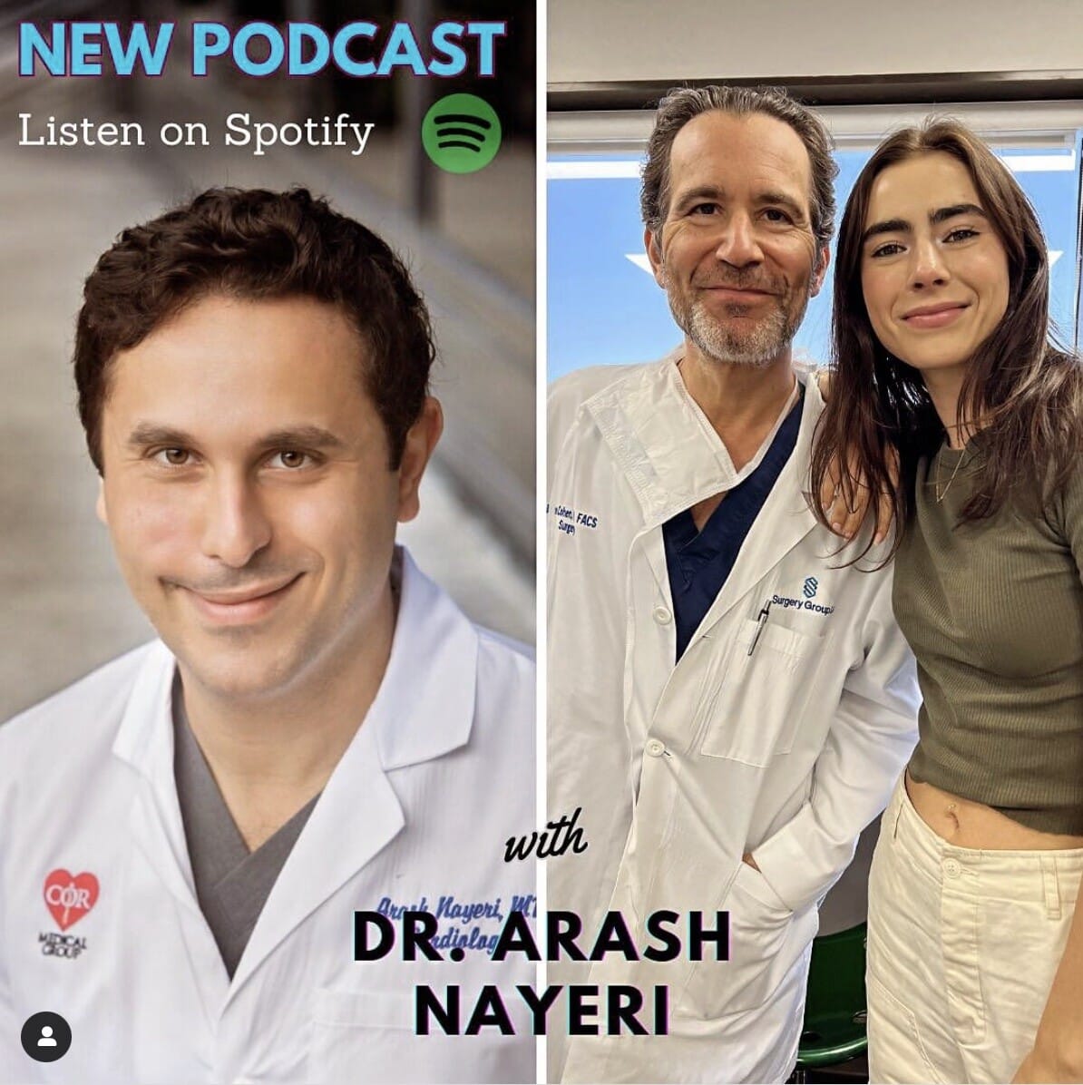 Dr Arash Nayeri Podcast On Ozempic Cor Medical Group